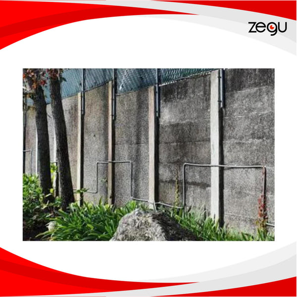 Wall Alert - Sistema de detección por vibración 300m 2 Zonas - Zegu ...